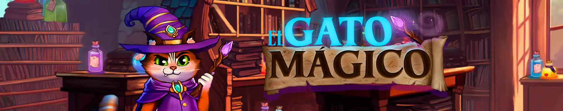 Juega a la tragaperras online El gato mágico (MGA) | Goldenpark